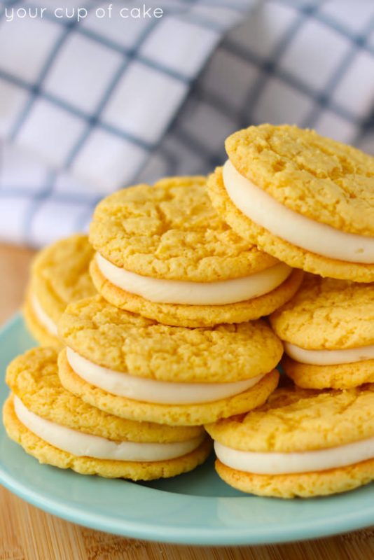 Homemade Golden Oreos - Your Cup of Cake