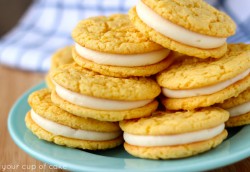 Homemade Golden Oreos - Your Cup of Cake