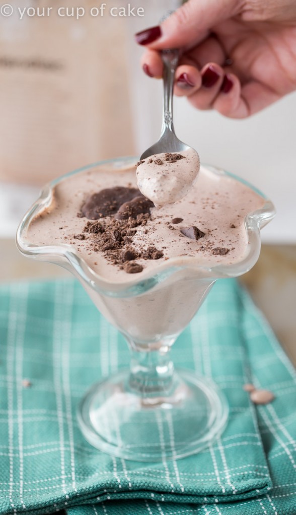 Thin Mint Frosty - Your Cup of Cake