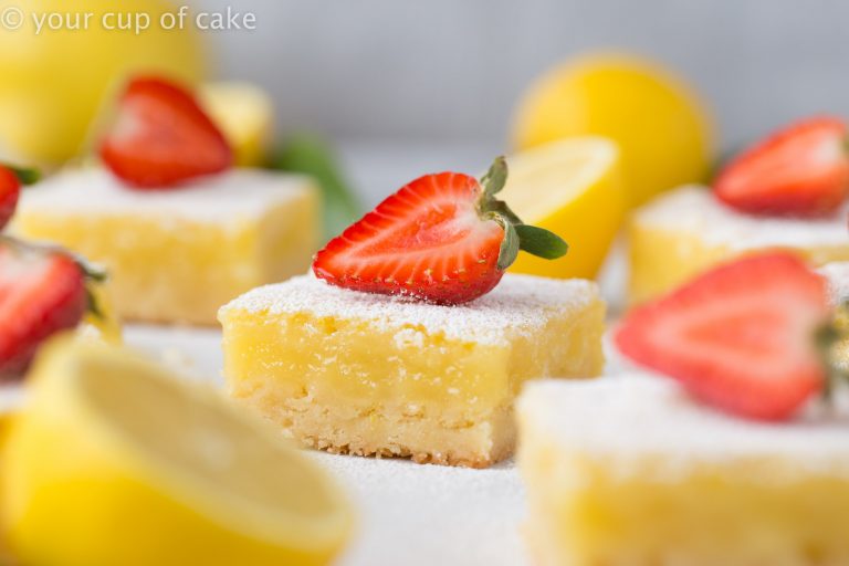 Ultimate Lemon Bars - Your Cup of Cake