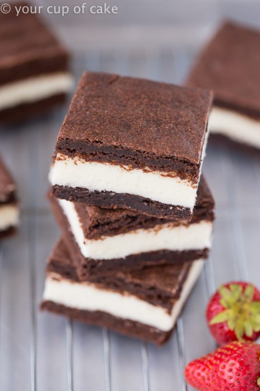 Cake Mix Oreo Bars - Your Cup of Cake