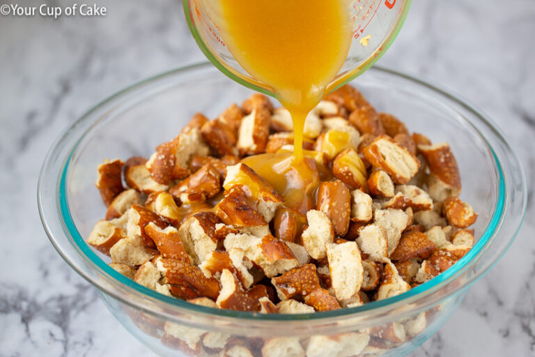 Honey Mustard Pretzel Pieces - Your Cup of Cake