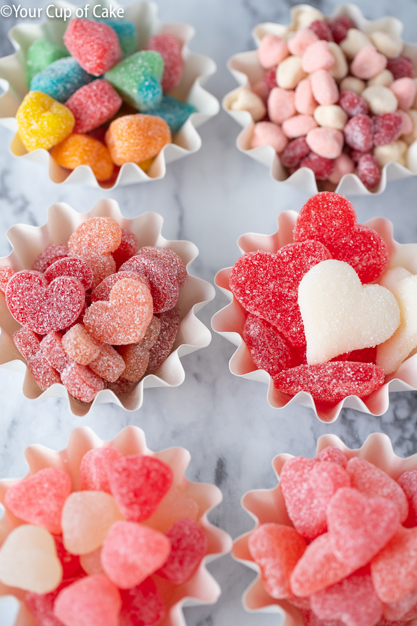 Taste Test: Best Sour Valentine Gummy Candy - Your Cup of Cake